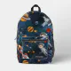Outer Space Galaxy Shuttle Custom Printed Backpack | Zazzle