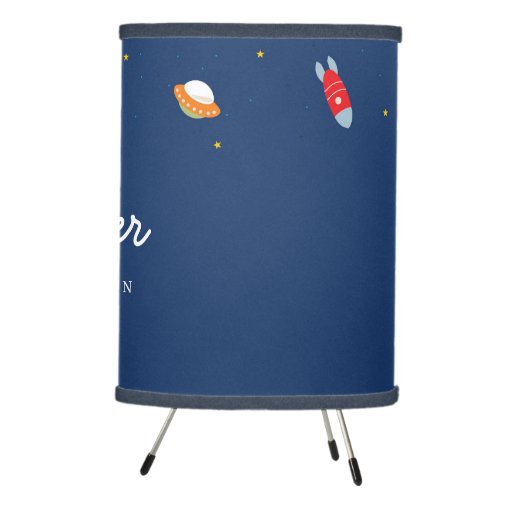 Outer Space Kids Nursery Lamp | Zazzle