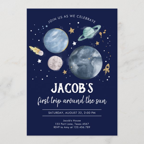 Galaxy Invitations | Zazzle