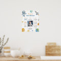 Outer Space Planets Galaxy Birthday Milestone Sign | Zazzle