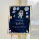 Outer Space Rocket Boy Birthday Welcome Sign | Zazzle