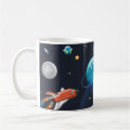 Outer Space Shuttle Cute Coffee Mug | Zazzle