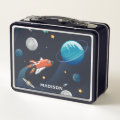 Outer Space Shuttle in the Galaxy Metal Lunch Box | Zazzle