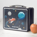 Outer Space Shuttle in the Galaxy Metal Lunch Box | Zazzle