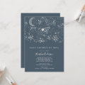 Outer Space Star Map Baby Shower by Mail Invitation | Zazzle