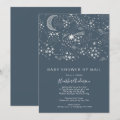 Outer Space Star Map Baby Shower by Mail Invitation | Zazzle