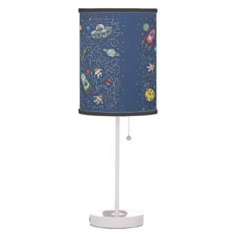 Outer Space Table Lamp | Zazzle
