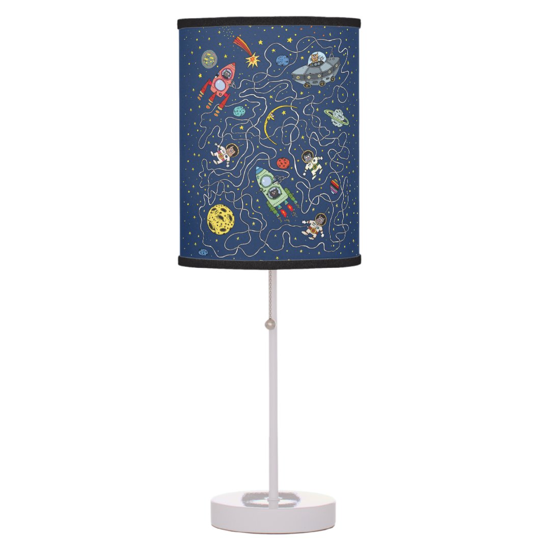 Outer Space Table Lamp | Zazzle