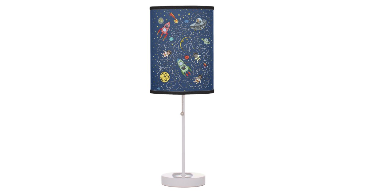Outer Space Table Lamp | Zazzle
