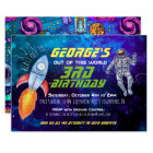 Super Cool Alien & UFO Party Invite | Zazzle.com
