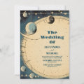 Outer Space Universe Galaxy Wedding Invitation | Zazzle