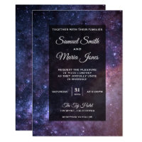 Galaxy Invitations | Zazzle
