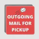 Outgoing Mail Flag for Pickup Magnet | Zazzle