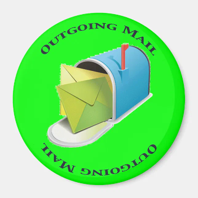 Outgoing Mail Magnet | Zazzle