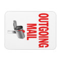 Outgoing Mail pickup magnet | Zazzle