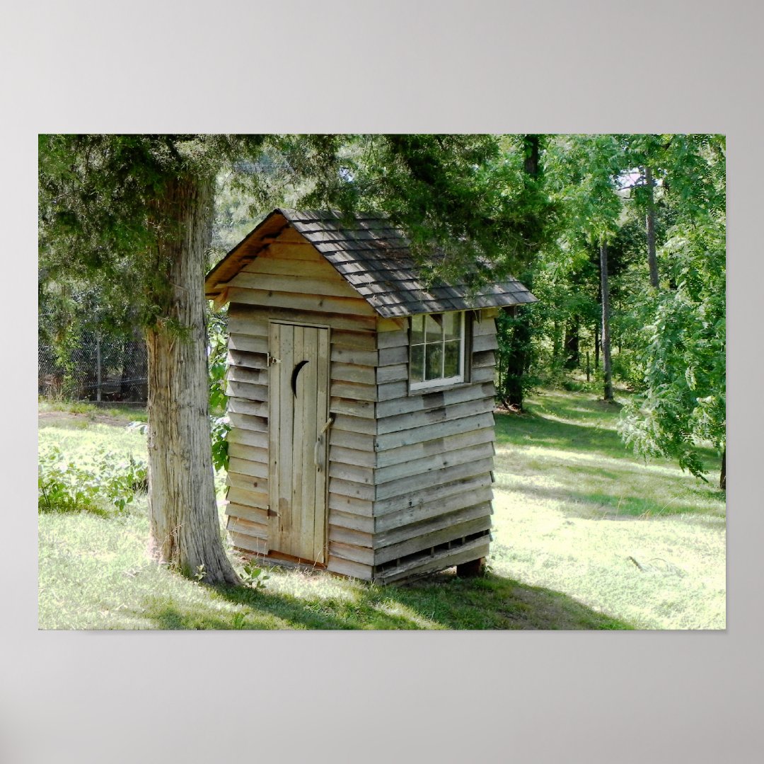 Outhouse Poster | Zazzle