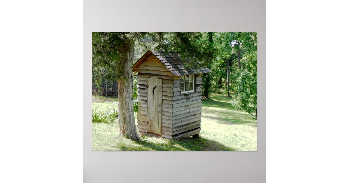 Outhouse Poster | Zazzle