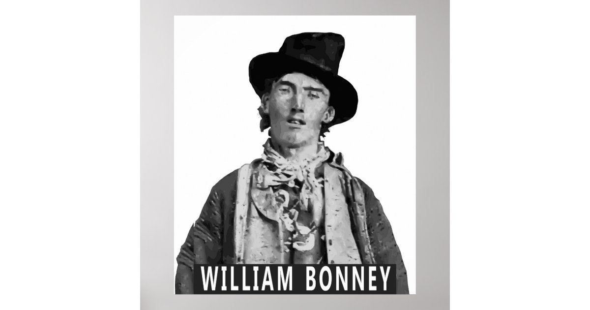 OUTLAW BILLY the KID Poster | Zazzle