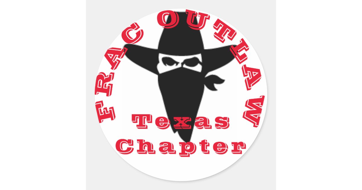 Outlaw chapter classic round sticker | Zazzle