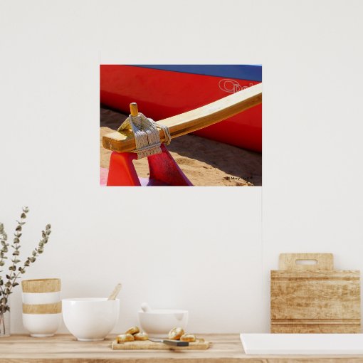 Outrigger Canoe Poster | Zazzle
