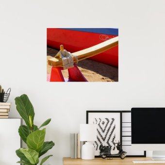 Outrigger Canoe Poster | Zazzle