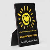 Outstanding Volunteer Award Plaque | Zazzle
