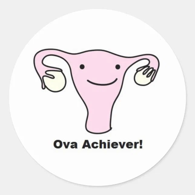 Ova Achiever Stickers | Zazzle