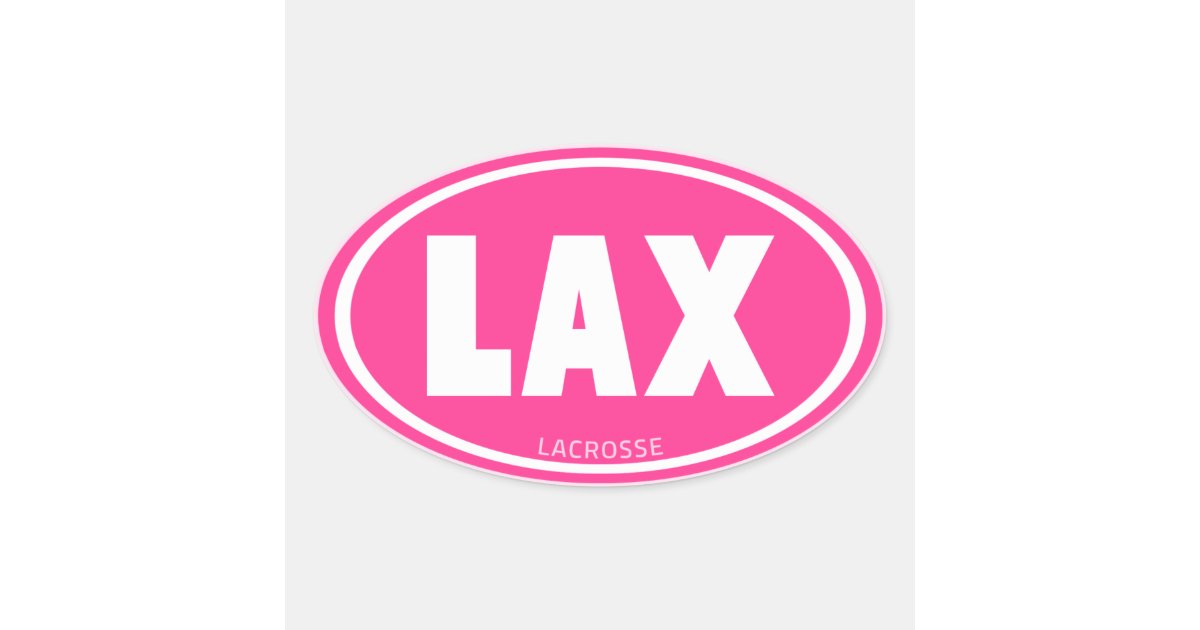 Oval-pink Oval Sticker | Zazzle