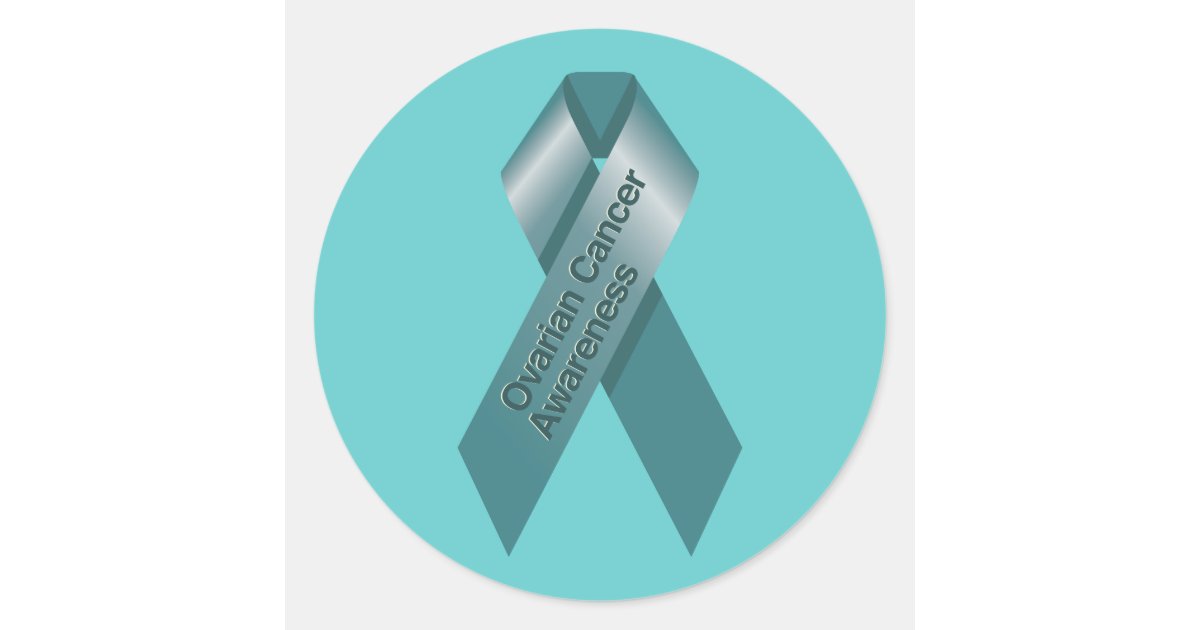 Ovarian Cancer Awareness Sticker | Zazzle