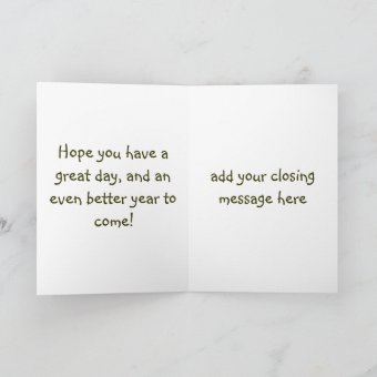 Over the Hill Birthday Card | Zazzle