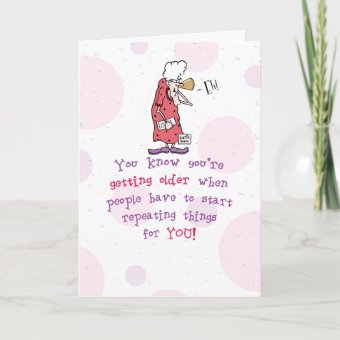 Over The Hill Birthday Card | Zazzle