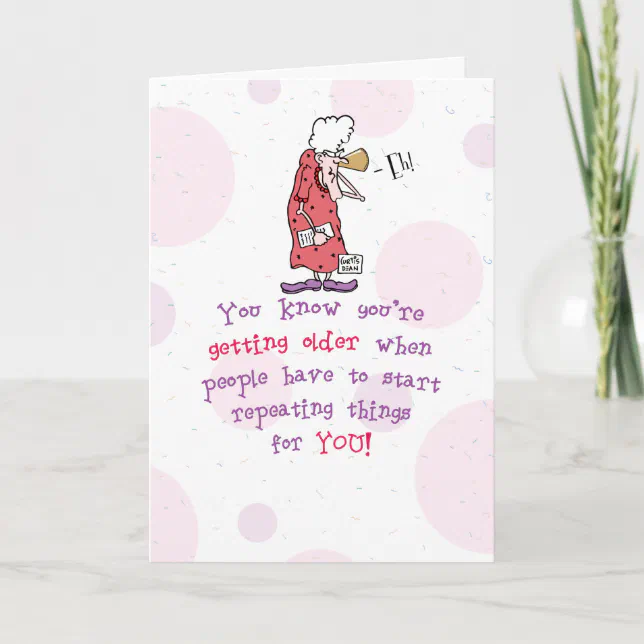 Over The Hill Birthday Card | Zazzle