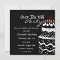 Over The Hill Birthday Party Invitation | Zazzle