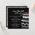 Over The Hill Birthday Party Invitation | Zazzle