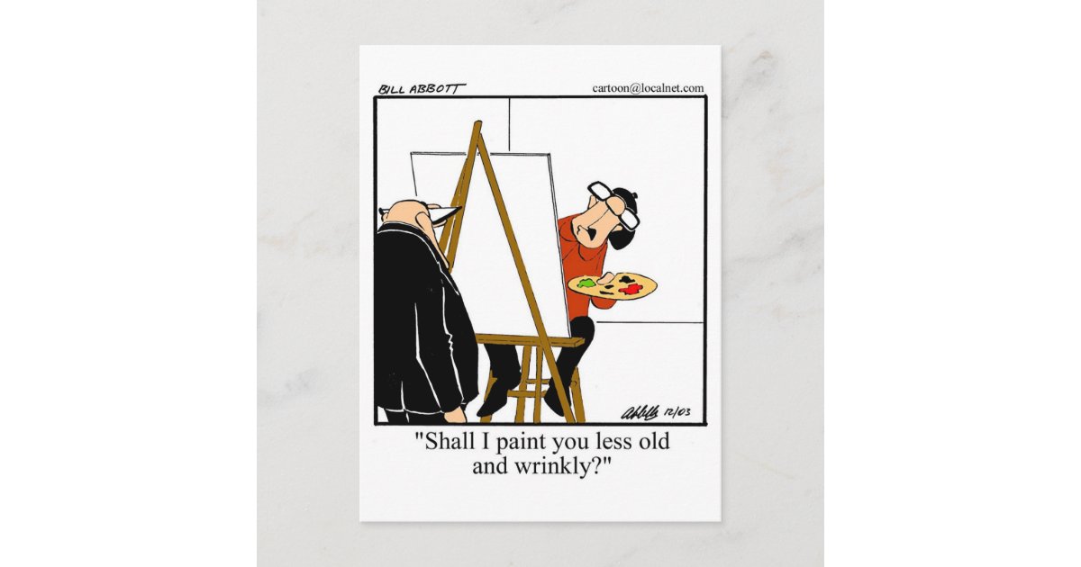 Over The Hill Birthday Postcard | Zazzle