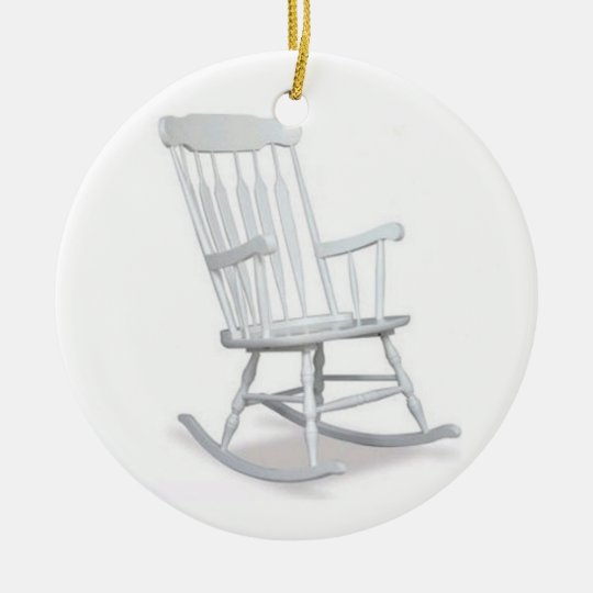 OVER THE HILL OR ROCKING CHAIR ORNAMENT | Zazzle.com