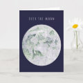 OVER THE MOON CARD | Zazzle