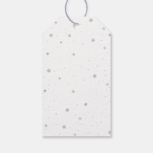 Over the Moon Pop it when She Pops Baby Shower Gift Tags | Zazzle