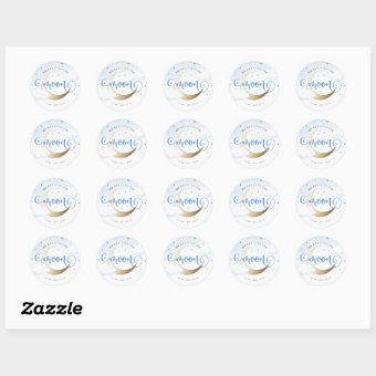 Over the Moon Stickers | Zazzle