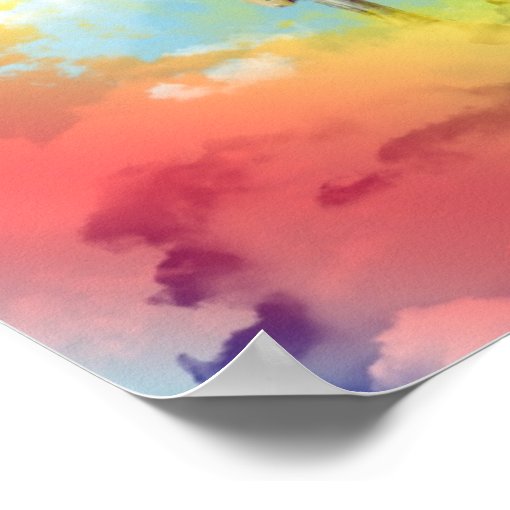 Over The Rainbow Poster | Zazzle