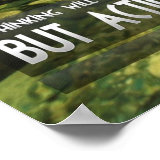 Overcome Fear Inspirational Poster | Zazzle