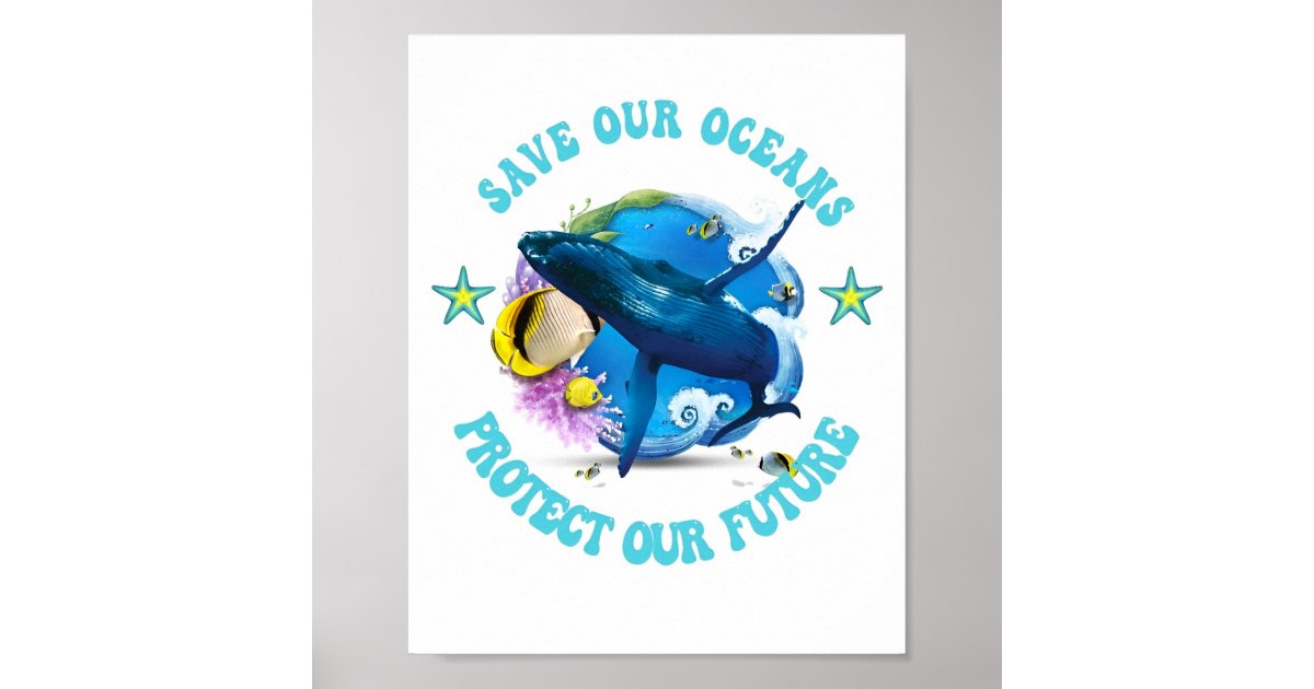 Overfishing logo Poster | Zazzle