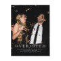 Holiday save the date red photo postcard | Zazzle