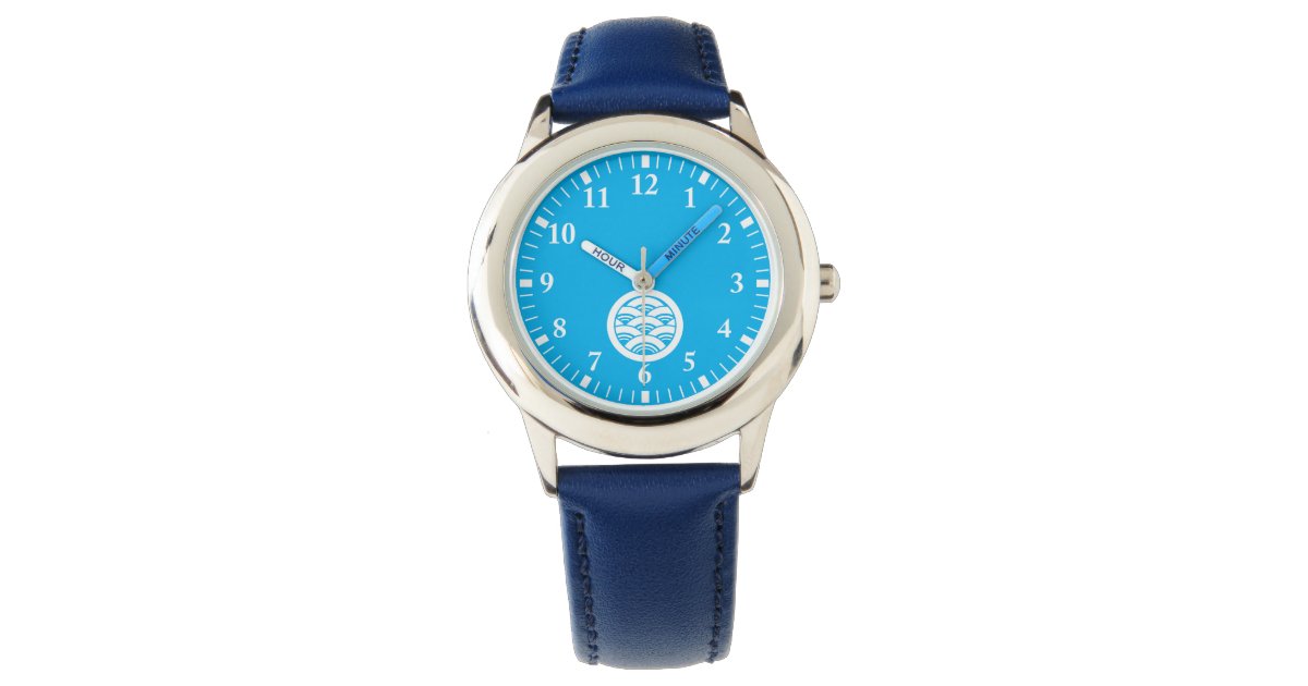 Overlapping waves watch | Zazzle