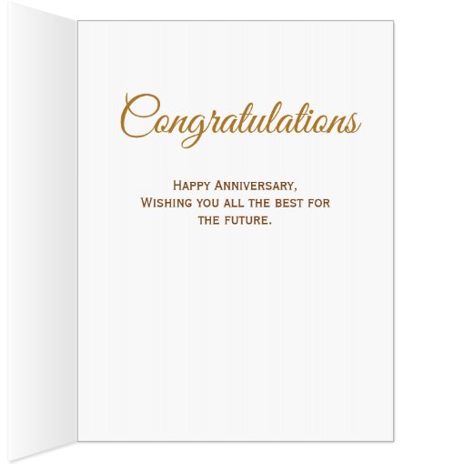 Oversized 50th Wedding Anniversary Congratulations Card | Zazzle
