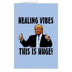 OVERSIZED HUGE DONALD TRUMP GET WELL CARD | Zazzle