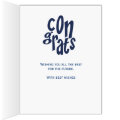 Oversized Navy Retirement Congratulations Card | Zazzle