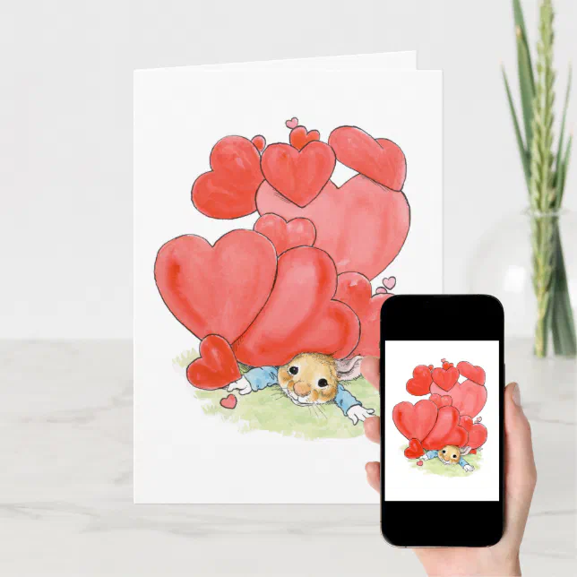 Overwhelmed by Love Card | Zazzle