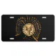 Owl in Flight Front License Plate | Zazzle