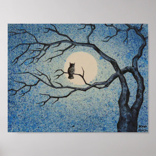 Owl Night-watch Poster | Zazzle